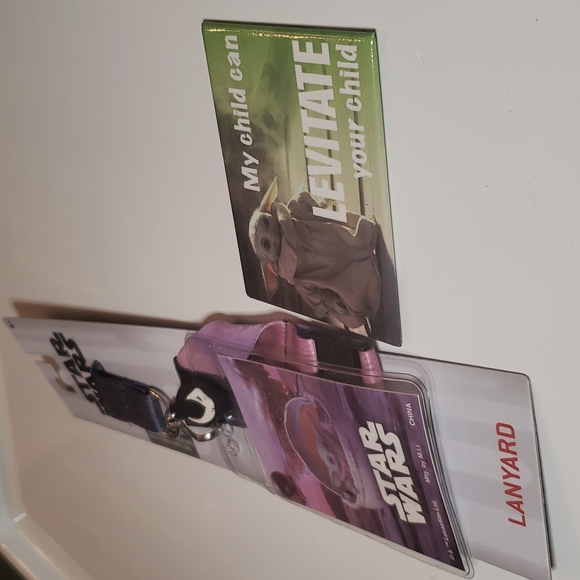 Star Wars | Other | Grogu Lanyard Magnet Set Mandalorian Star Wars New ...